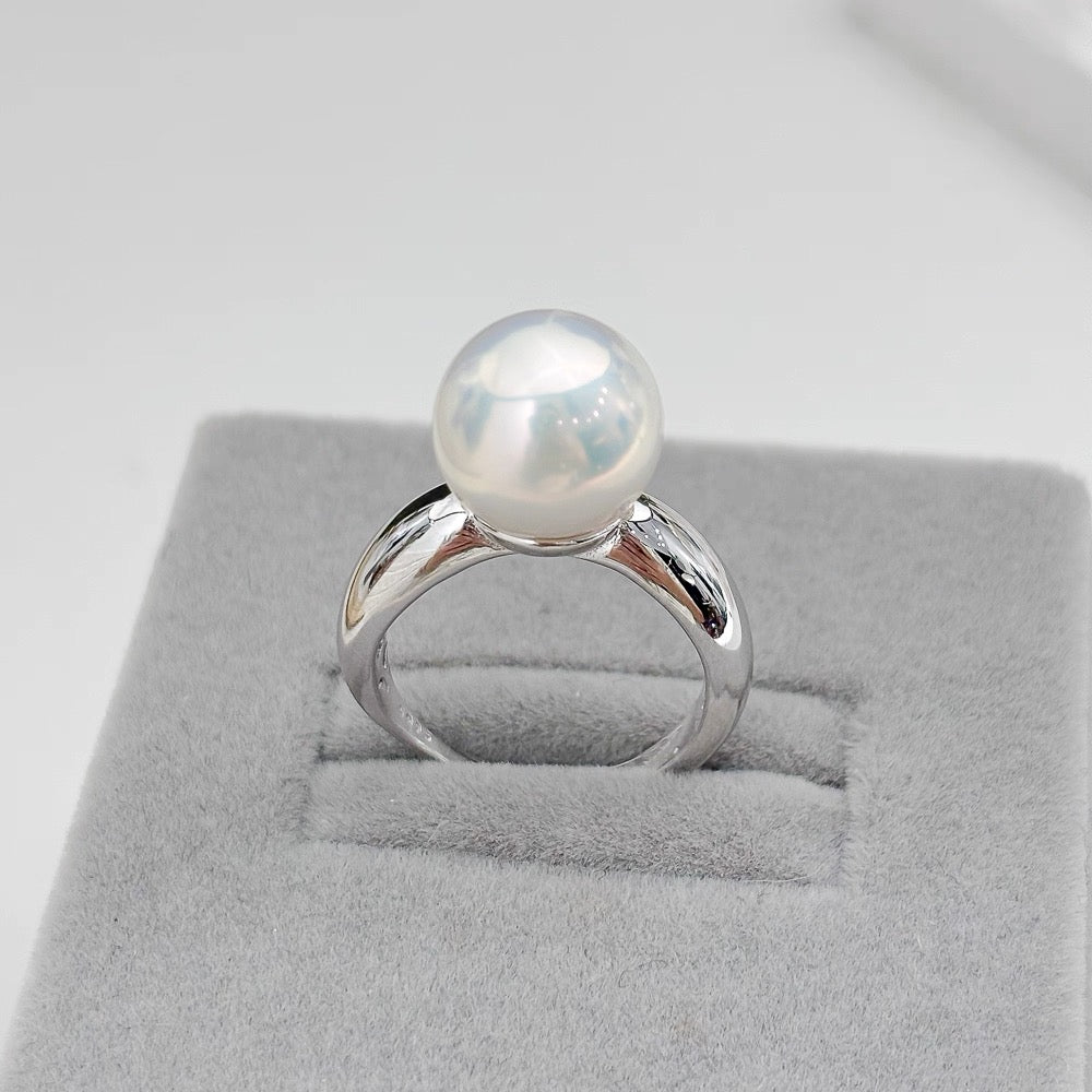 Power Edison Pearl Ring - Sterling Silver – May-Lynn Jewelry
